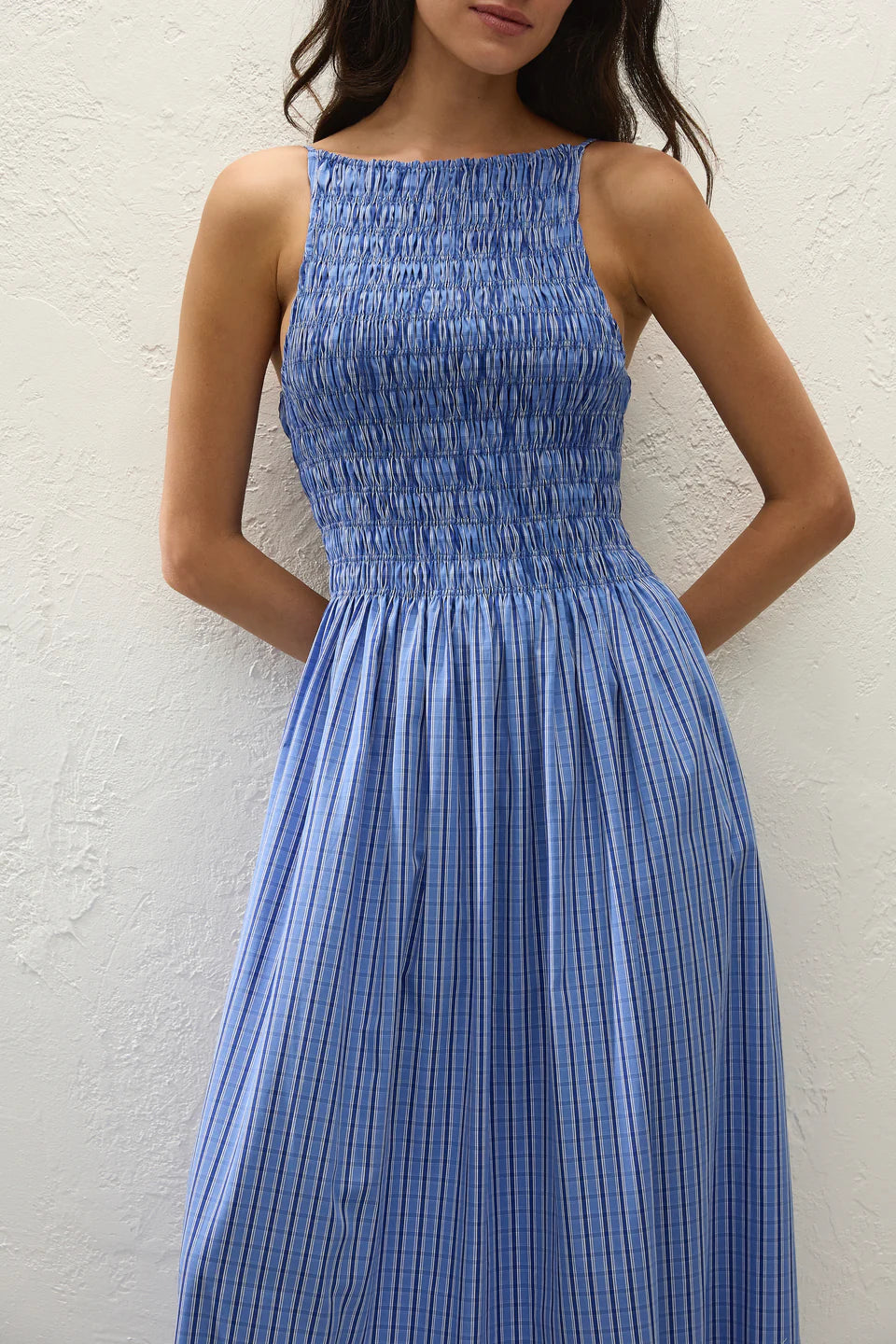 Faithfull The Brand Laia Maxi Dress Sotto - Laneway Boutique