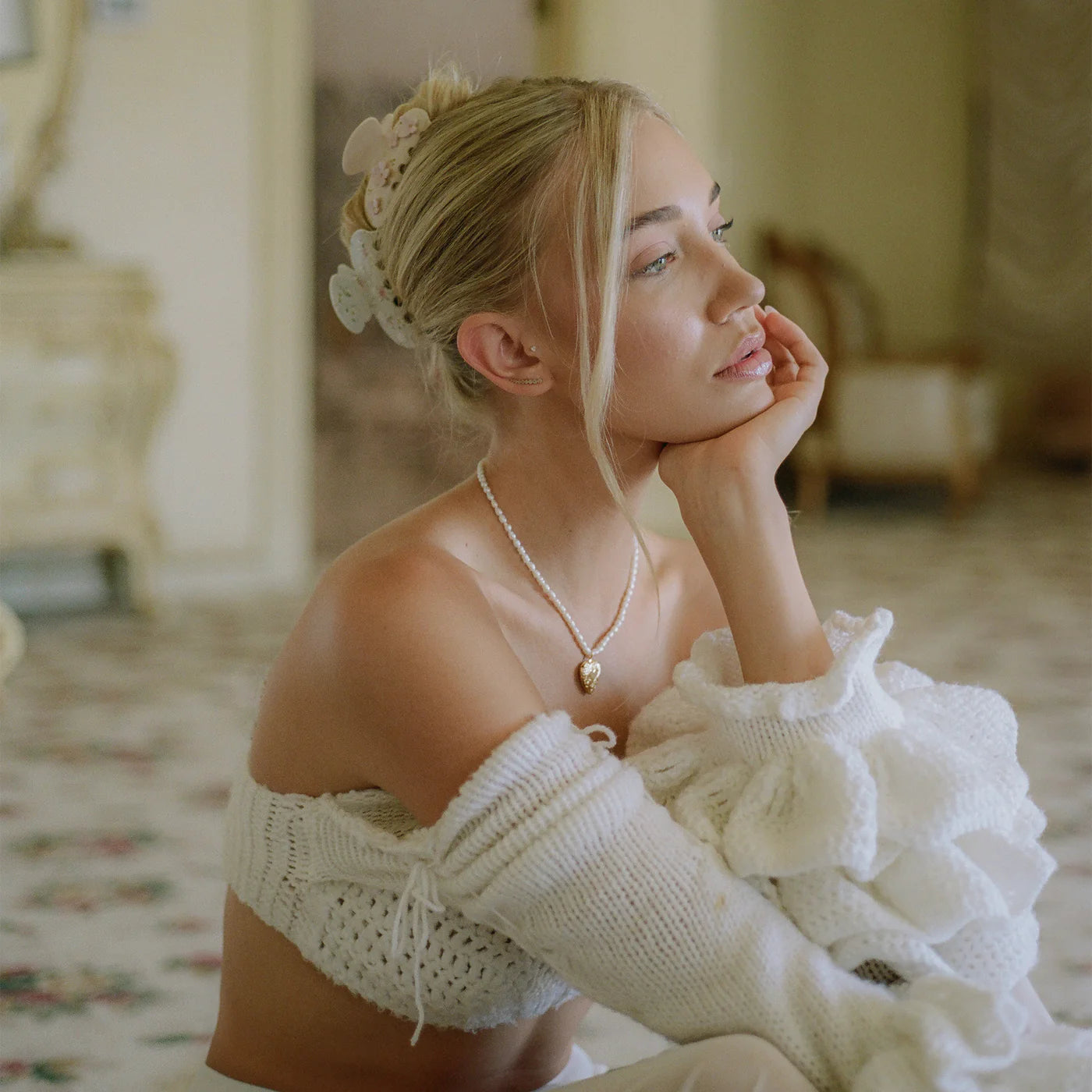 Emi Jay Sweetheart Clip Pink Angel Food - Laneway Boutique